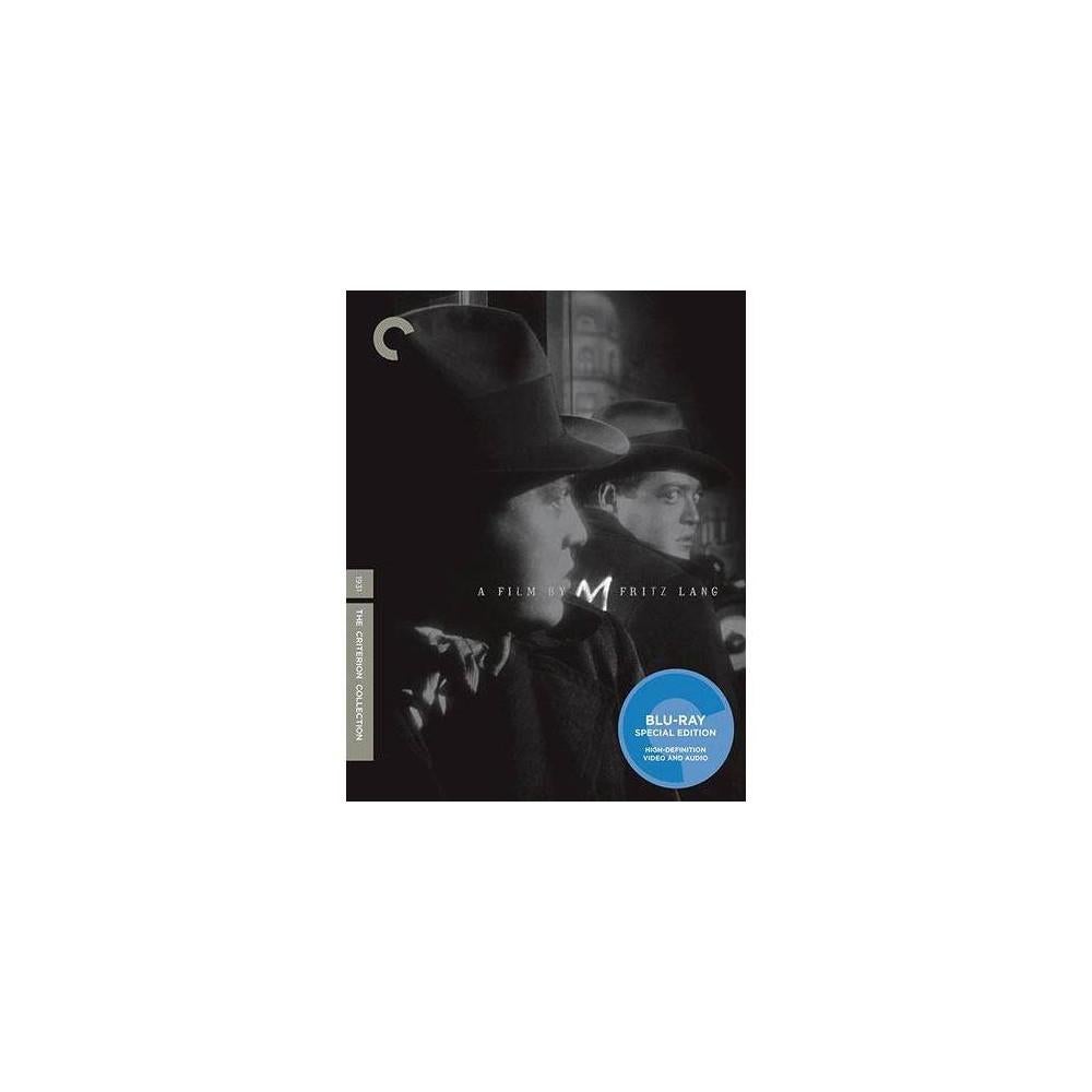 M [Criterion Collection] [Blu-ray] [1931] | Black Hills Vinyl