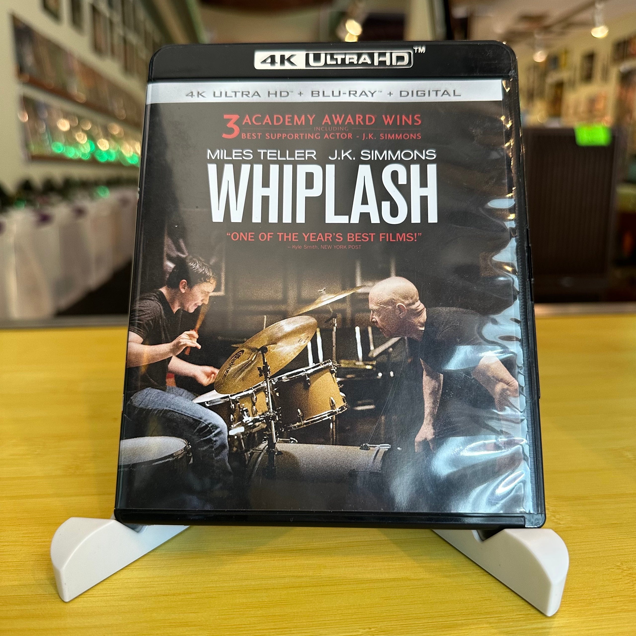 Whiplash [4K Ultra HD Blu-ray/Blu-ray] [2014] | Black Hills Vinyl
